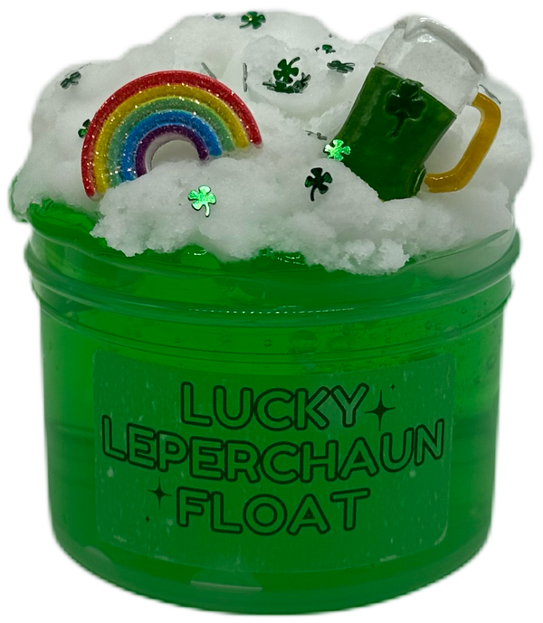 Lucky Leprechaun Float - Glitter Slimes