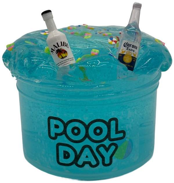 Pool Day - Glitter Slimes