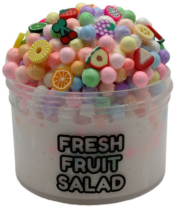 Fresh Fruit Salad - Glitter Slimes