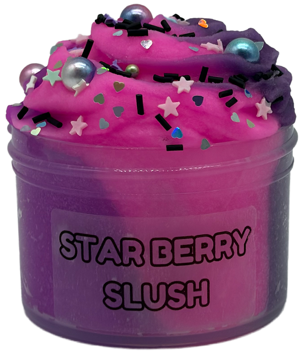 Star Berry Slush - Glitter Slimes