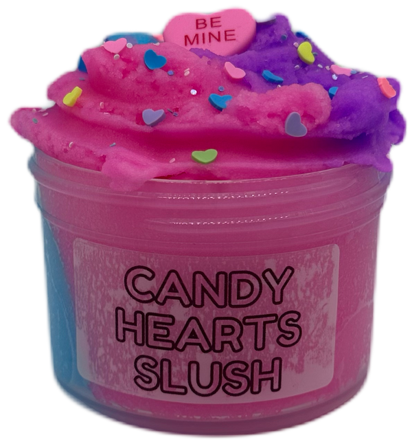 Candy Hearts Slush - Glitter Slimes